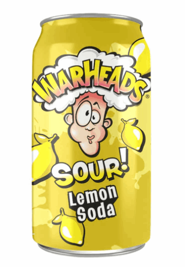 Warheads Lemon 355ml - Fine Distribution AS