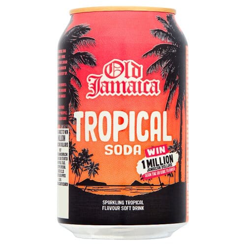 Old Jamaican Tropical Soda 330ml - Fine Distribution AS