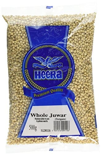 Heera Juwar Whole Sorgom 500g - Fine Distribution AS