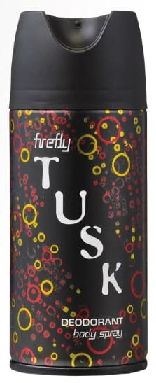 Tusk Men Body Spray Firefly Deodorant 150ml - Fine Distribution AS
