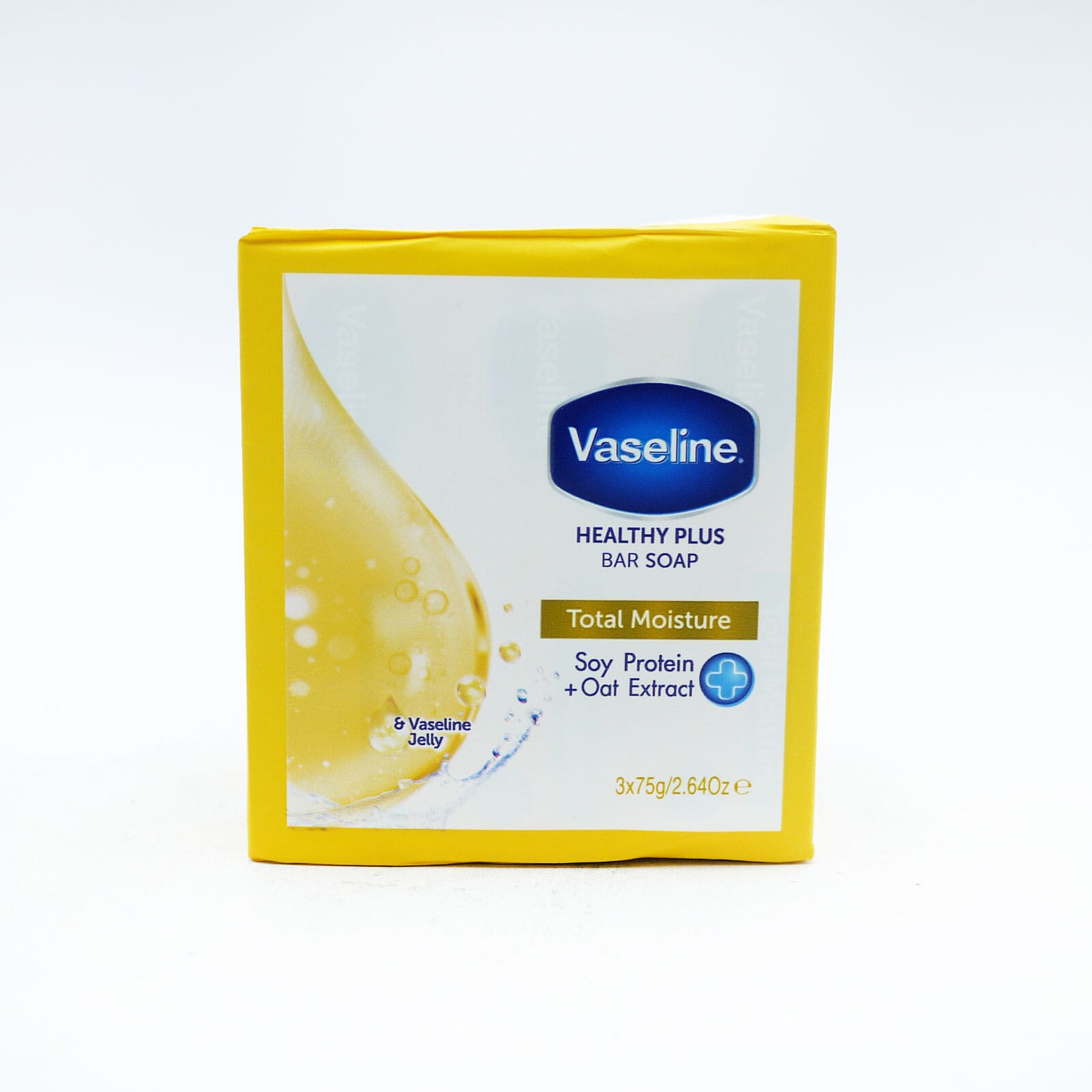 Vaseline Soap Total Moisture 3pk 75g - Fine Distribution AS