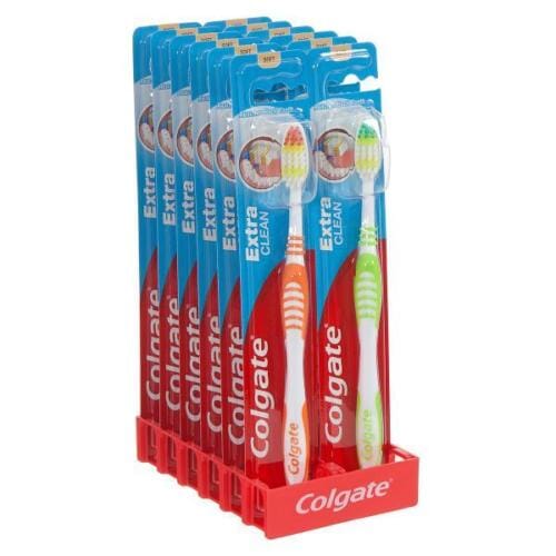 Colgate Toothbrush Extra Clean 12pk - Fine Distribution AS