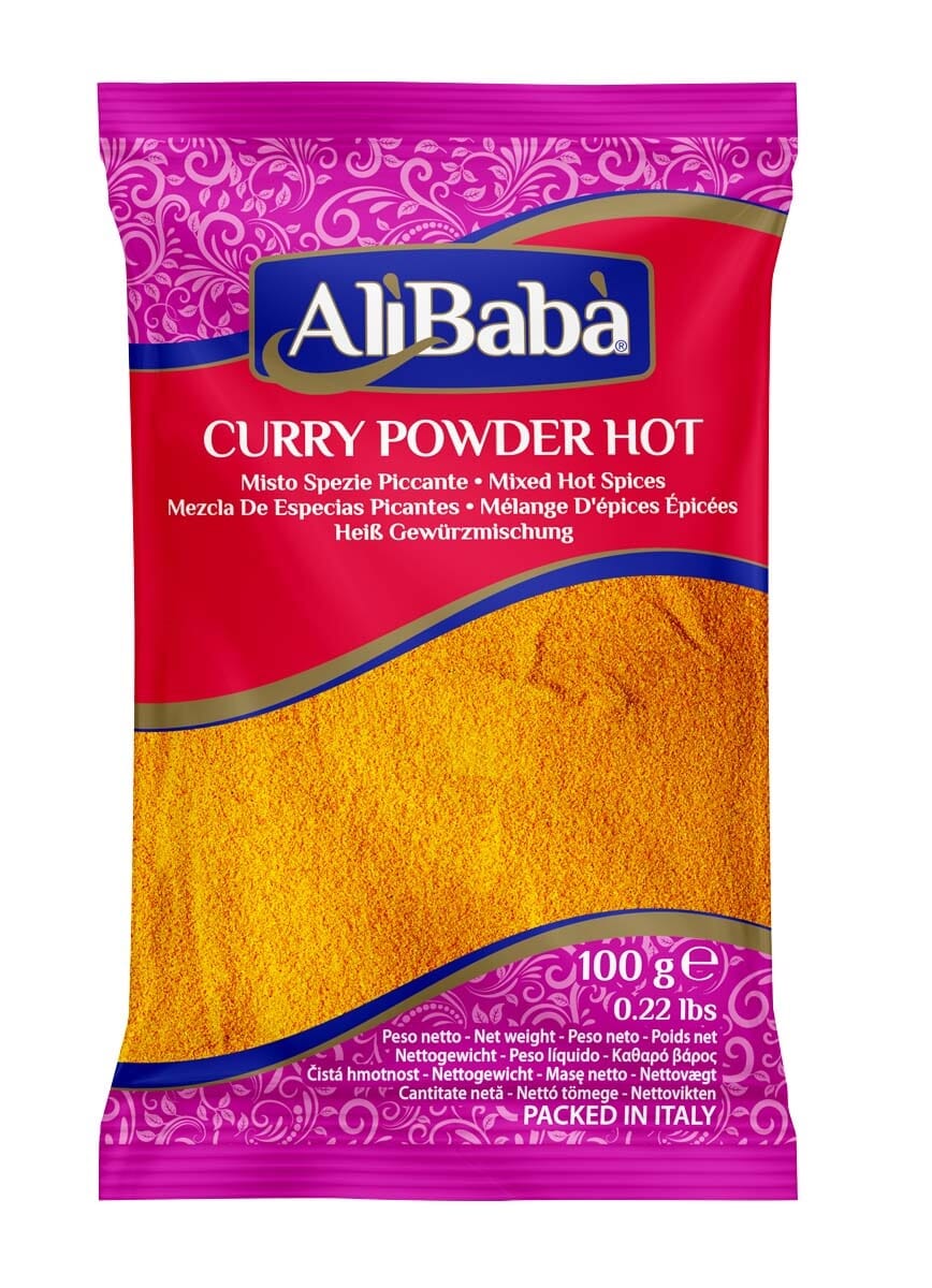Ali Baba Hot Curry Powder 100g - Fine Distribution AS