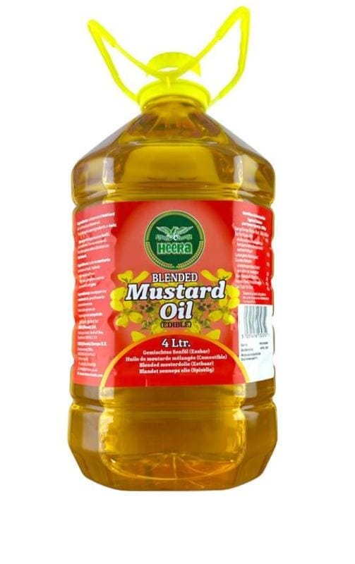 Heera Mustard Oil 4L (Edible) - Fine Distribution AS